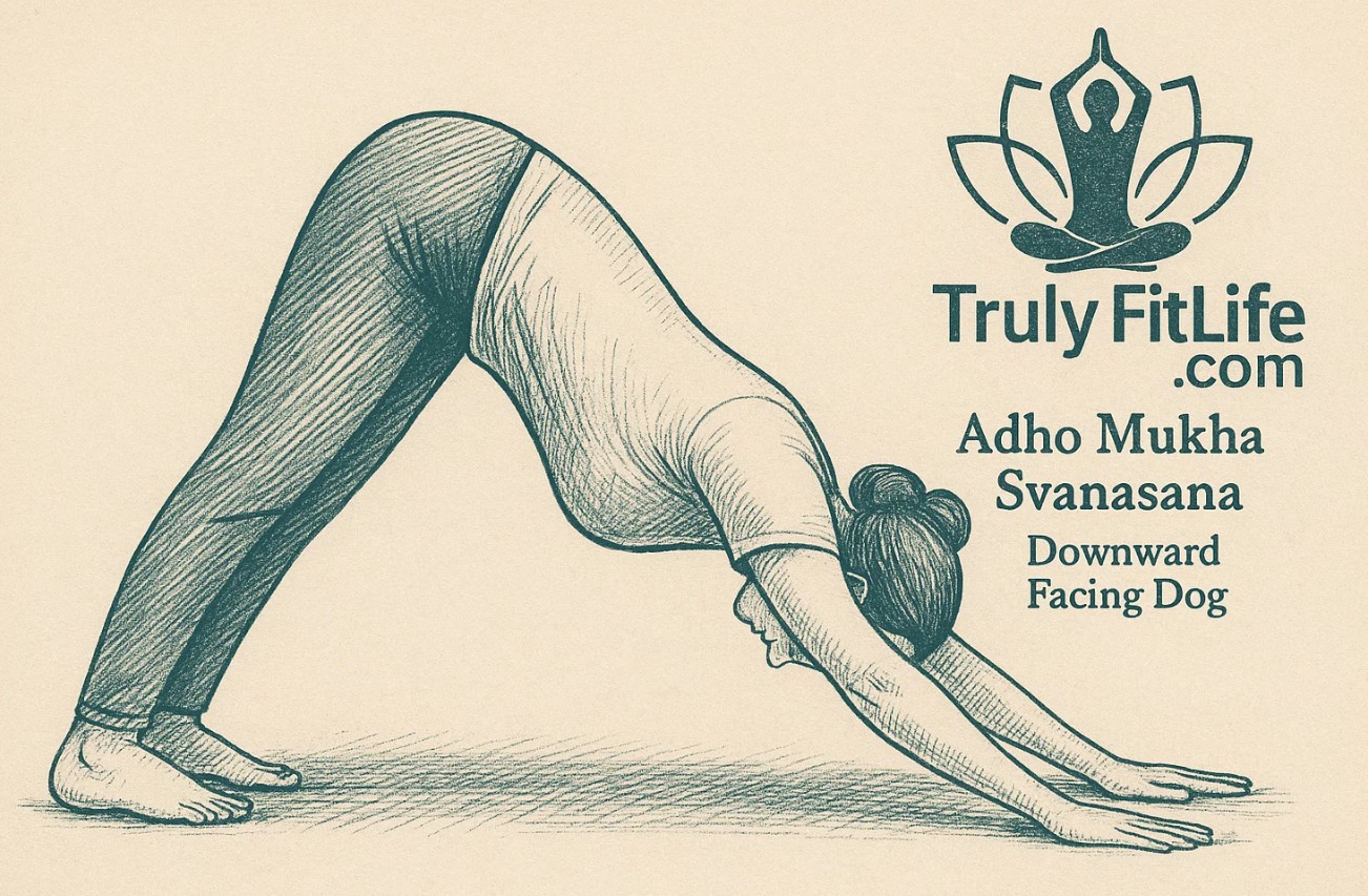 🌟 Adho Mukha Svanasana – Downward Facing Dog Complete Yoga Guide ...
